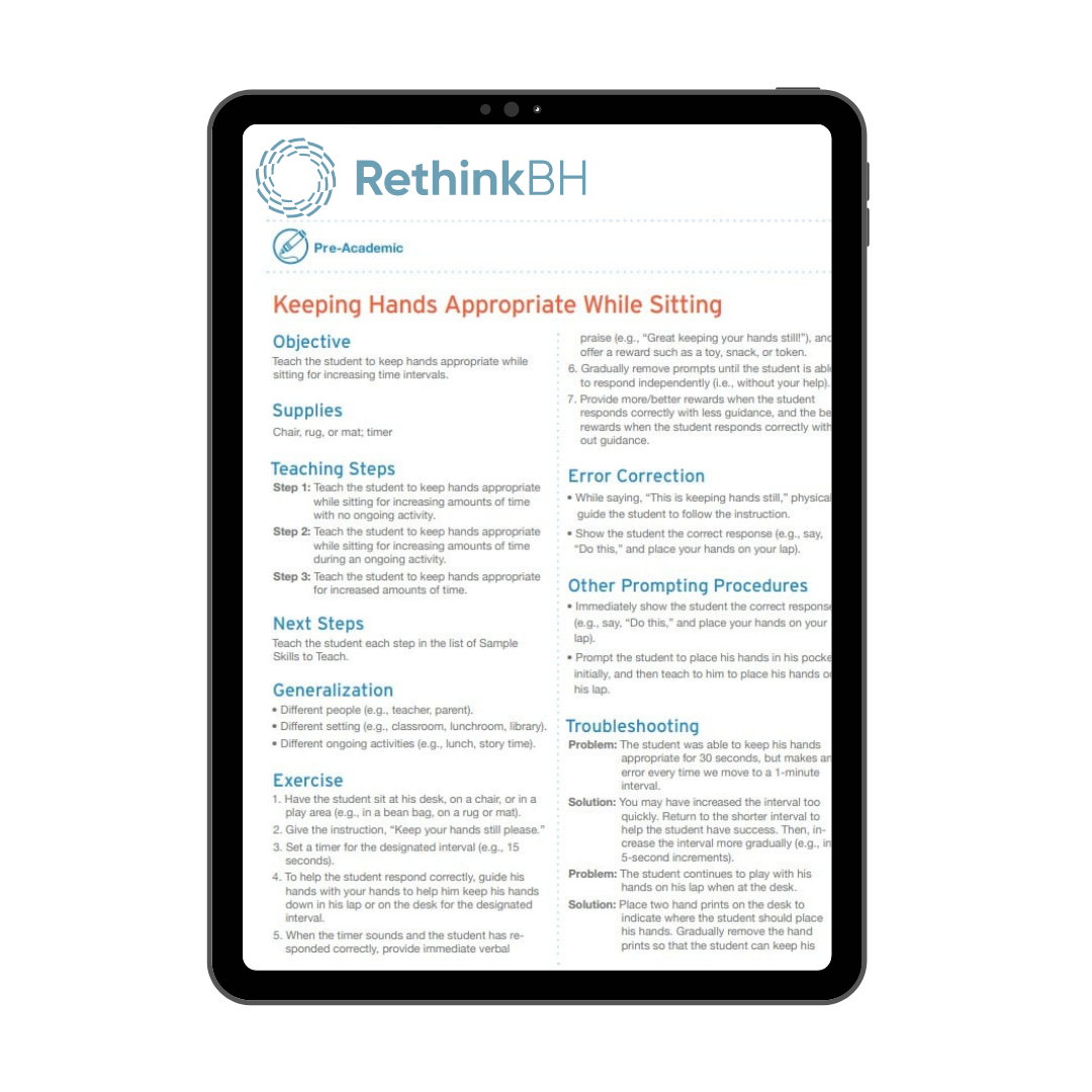 Book an ABA Smart Scheduling Demo with RethinkBH